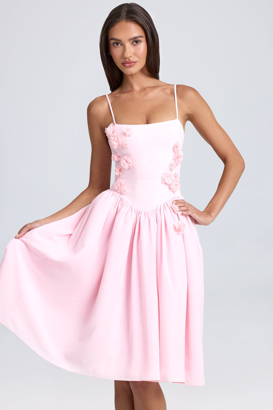 Pink Midi Dresses – Mid-Length Pink Dresses | Oh Polly US