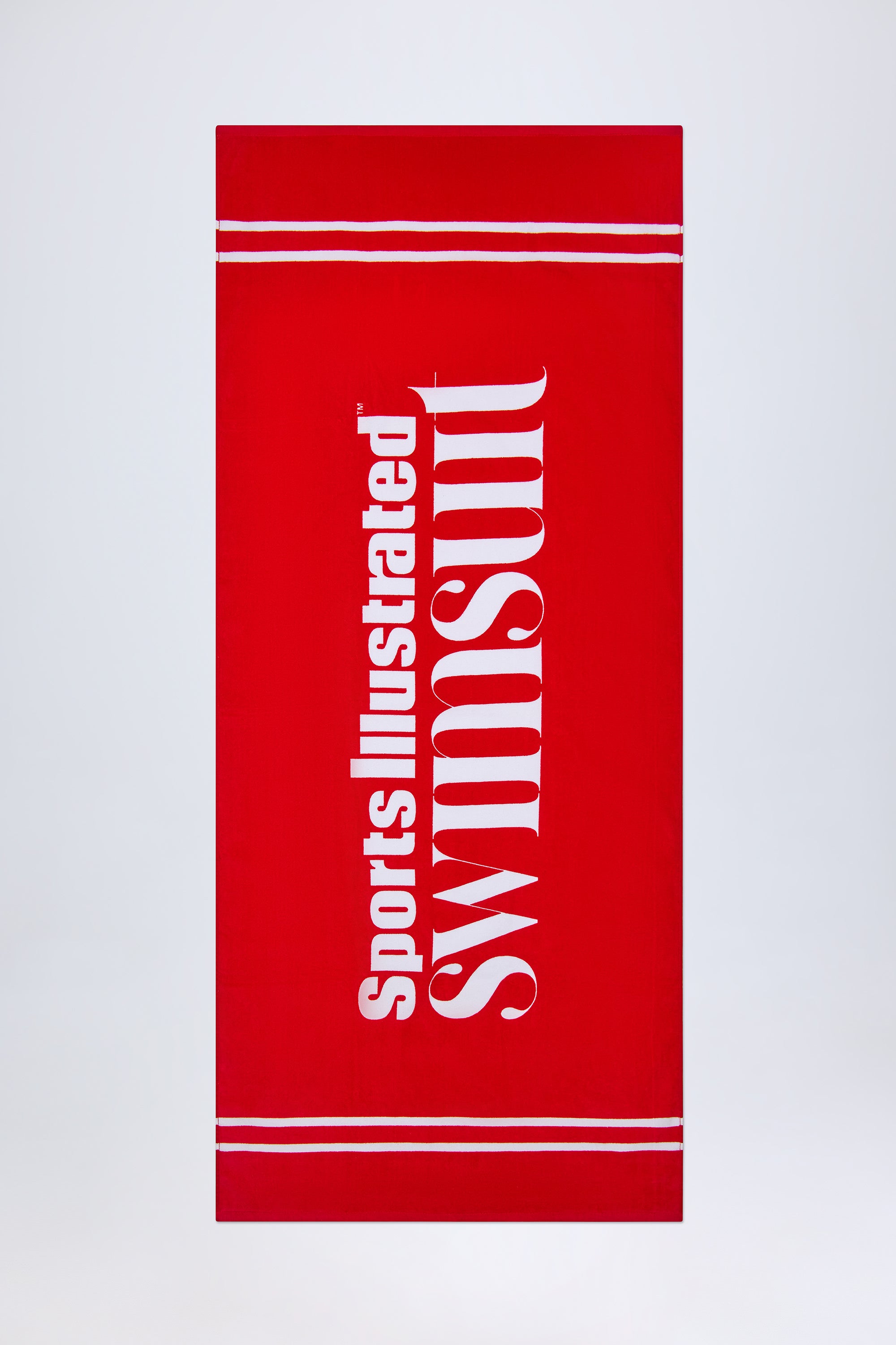 Toalla Logo Beach Towel in Fiery Red | Oh Polly